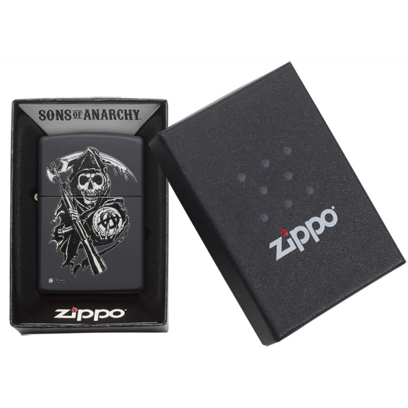Zippo - Sons of Anarchy SAM CRO Grim Reaper - Windproof Lighter